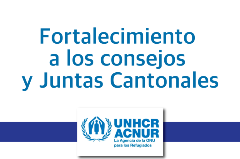 UNHCR ACNUR – CORAPE – Organizacion