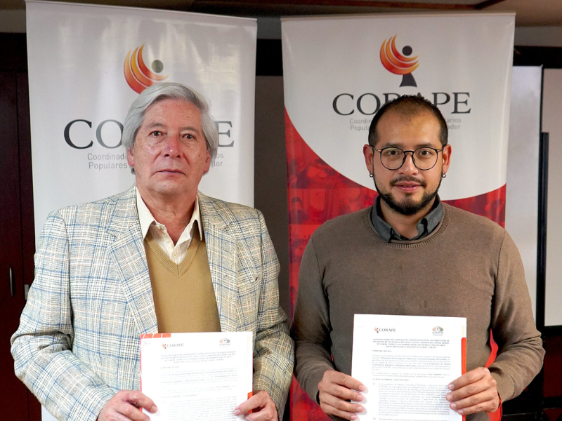 CORAPE firma convenio con el Instituto de Investigación, Educación y ...